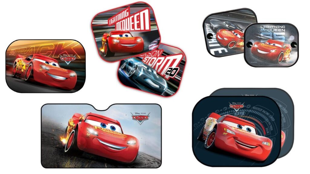 Disney Cars solskærme til bil - Alletiders Disney